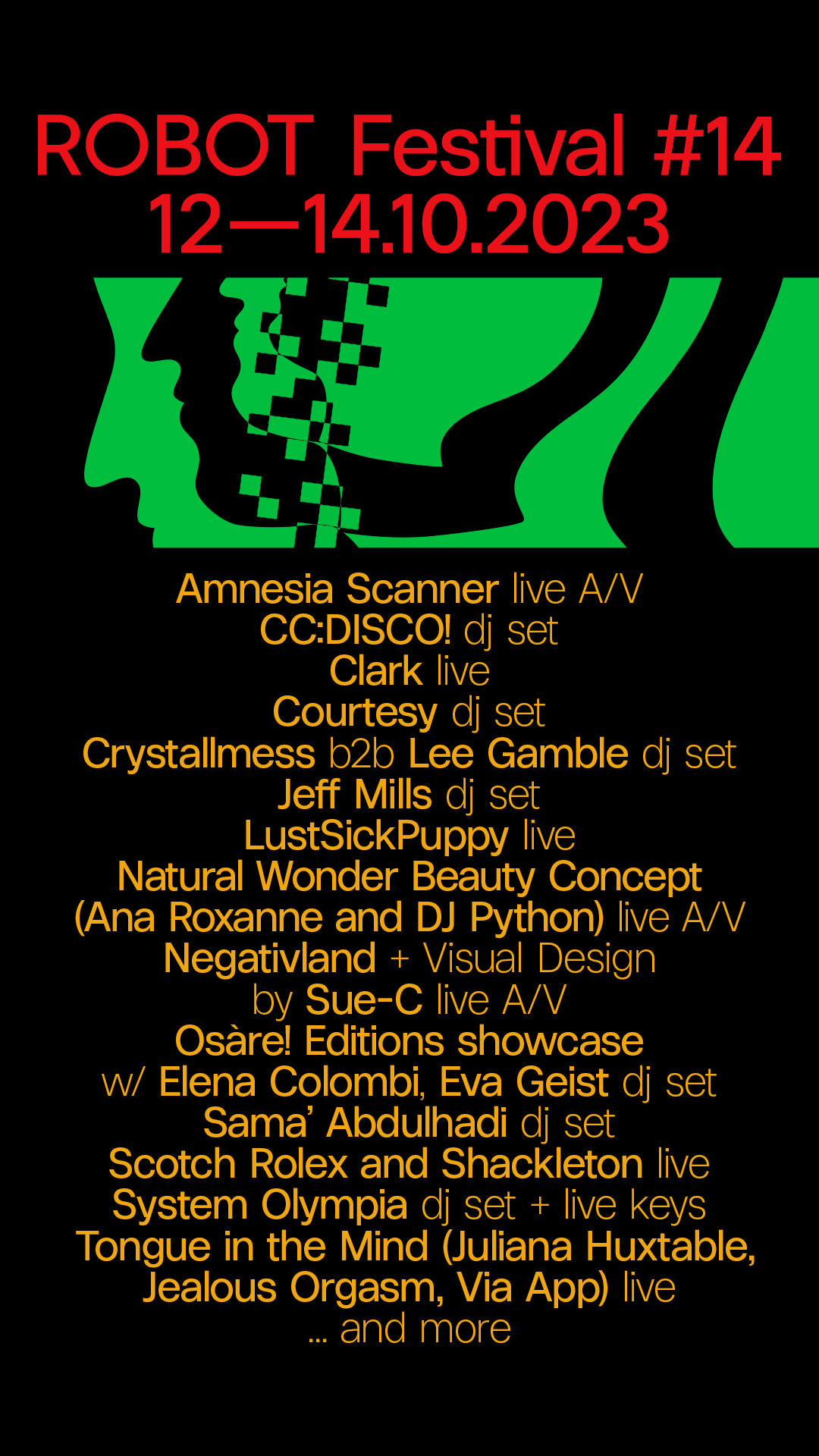 I primi nomi di ROBOT Festival 2023 | Zero